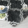 RONSHIN Area Rugs Washable Carpets 650gsm Silk Wool 100% Polyester 7mm ...