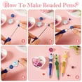 10 pc Plastic Ball-Point Pen Baking Paint Beadable Pen for DIY ...