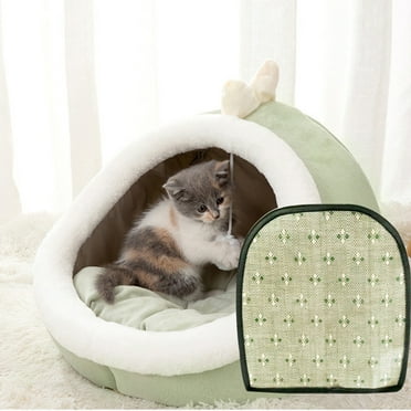 Cat Beds for Indoor Pet Cats House Cave Scratching Post and Tunnel ...
