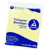 Dynarex Triangular Bandage 40 x 40 x 56 12 ea - Walmart.com
