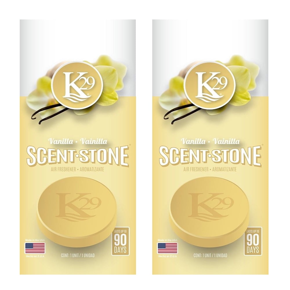 2 Pack K29 Scent Stone Pastillas Car Office Home Air Freshener Vanilla ...