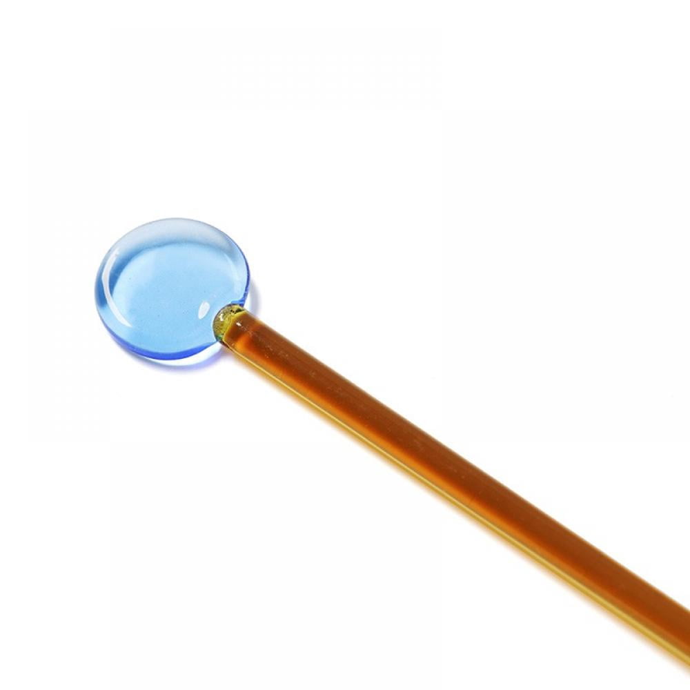 Clear Glass Stirring Spoon Rod Mixing Spoon for Home Bar Party ...