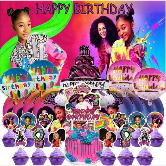 Ms Rachel Birthday Party Supplies Balloons Paper Plates Decoration Cake ...