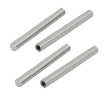 Uxcell 10Pack M4 x 10mm Slotted Cylindrical Pin 304 Stainless Steel ...