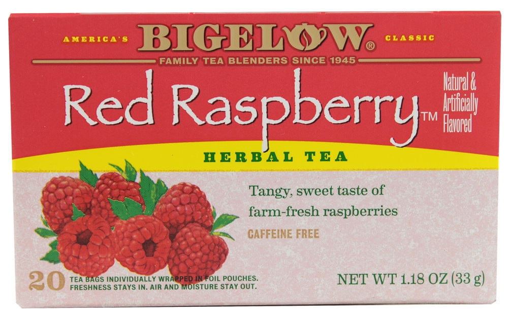 Bigelow Tea Herbal Tea Caffeine Free Red Raspberry -- 20 Tea Bags ...
