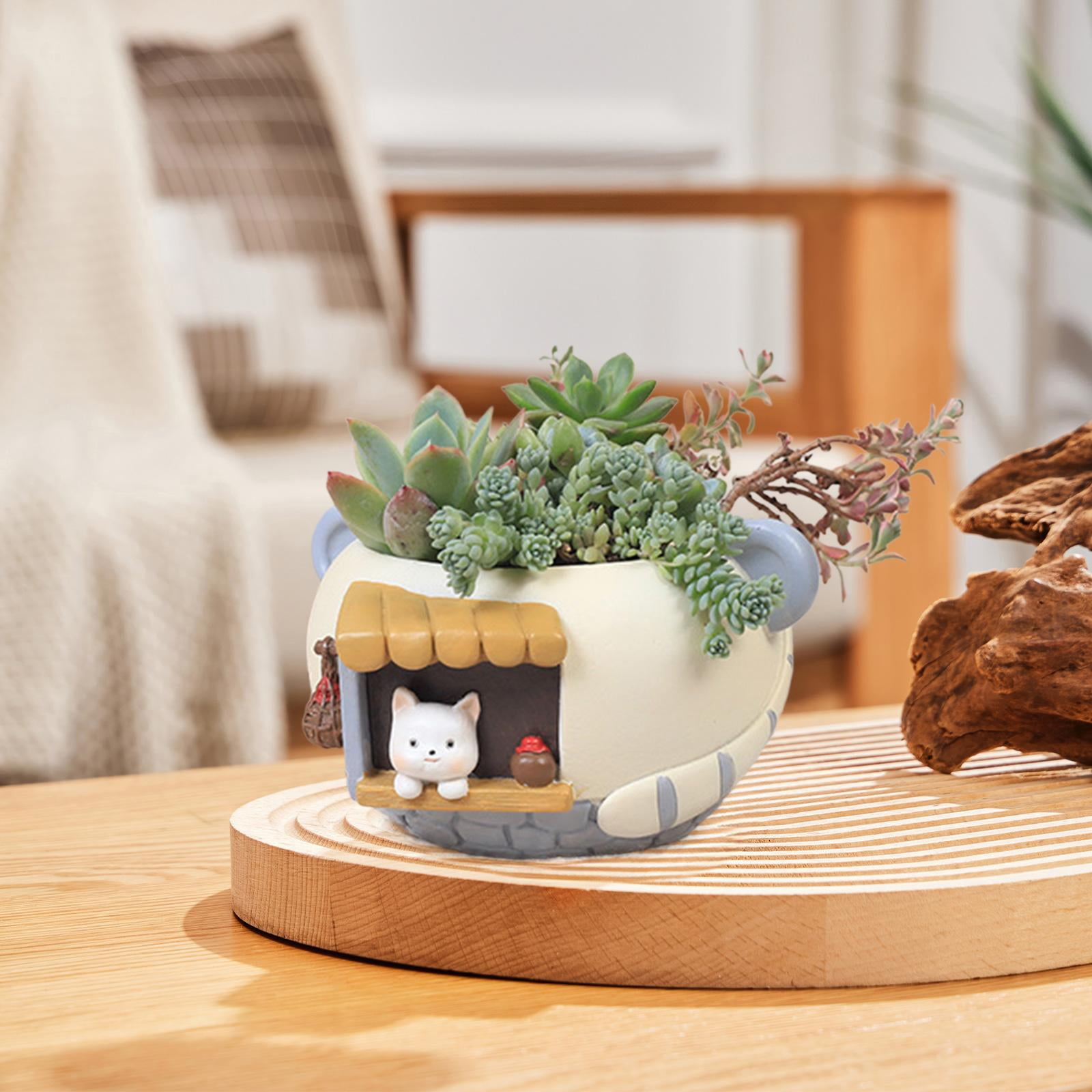 Click here for Colaxi Cute Plant Pot Succulents Planter Versatile... prices