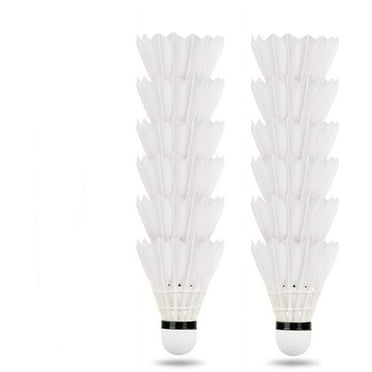 Clear Badminton Ball Holder Tube 12 Balls Portable Shuttlecocks Storage ...