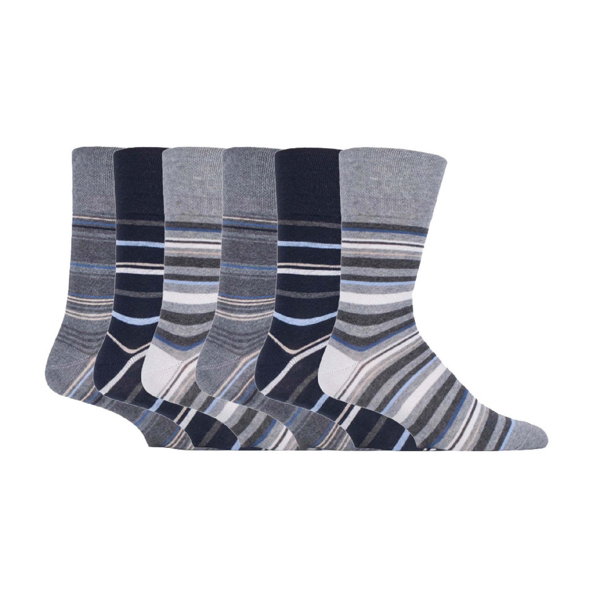 Click here for Gentle Grip - 6 Pairs Mens Gentle Grip Non Elastic... prices