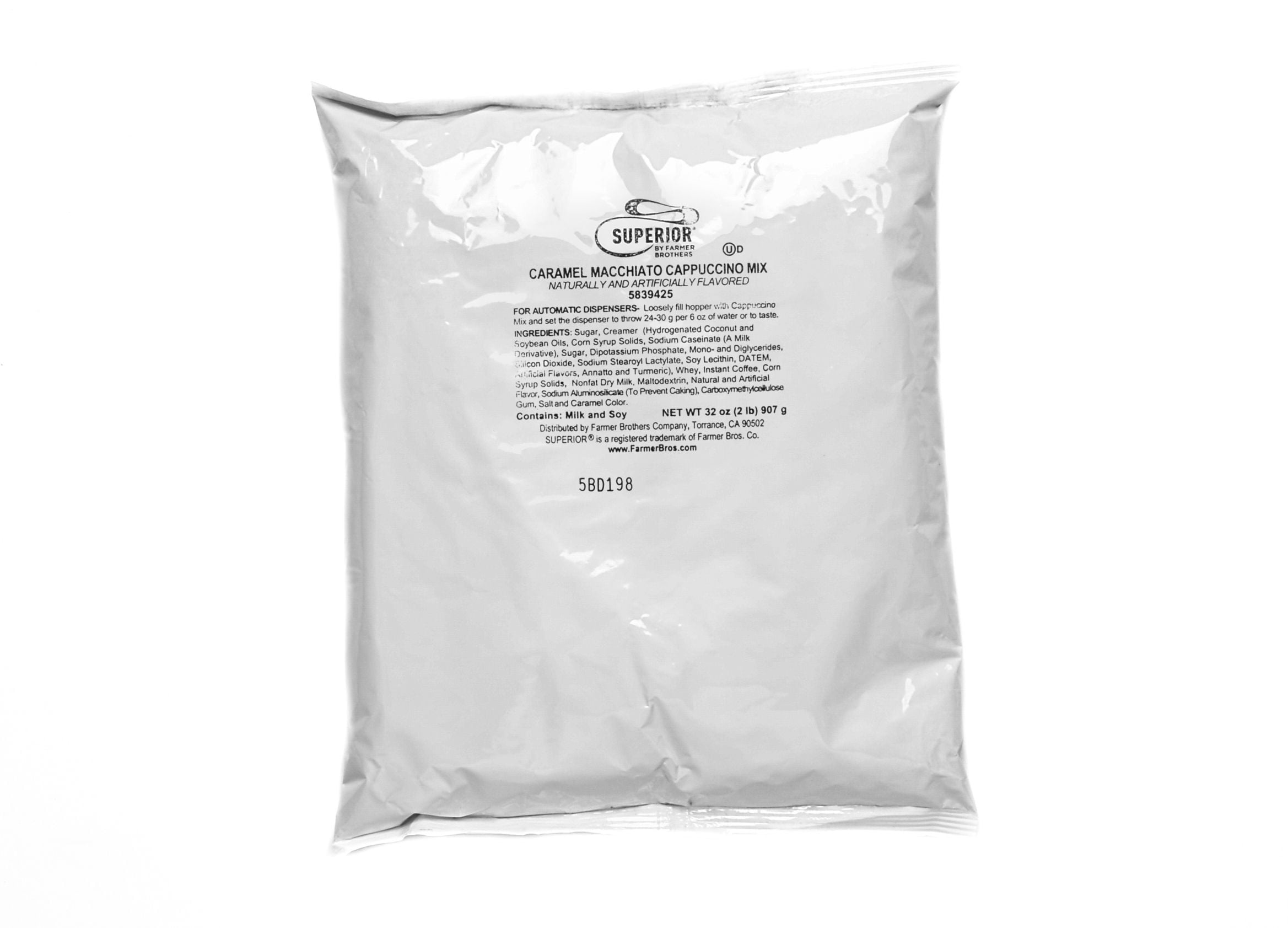 Superior Caramel Macchiato Powdered Cappuccino Mix (1 bag/2 lbs ...