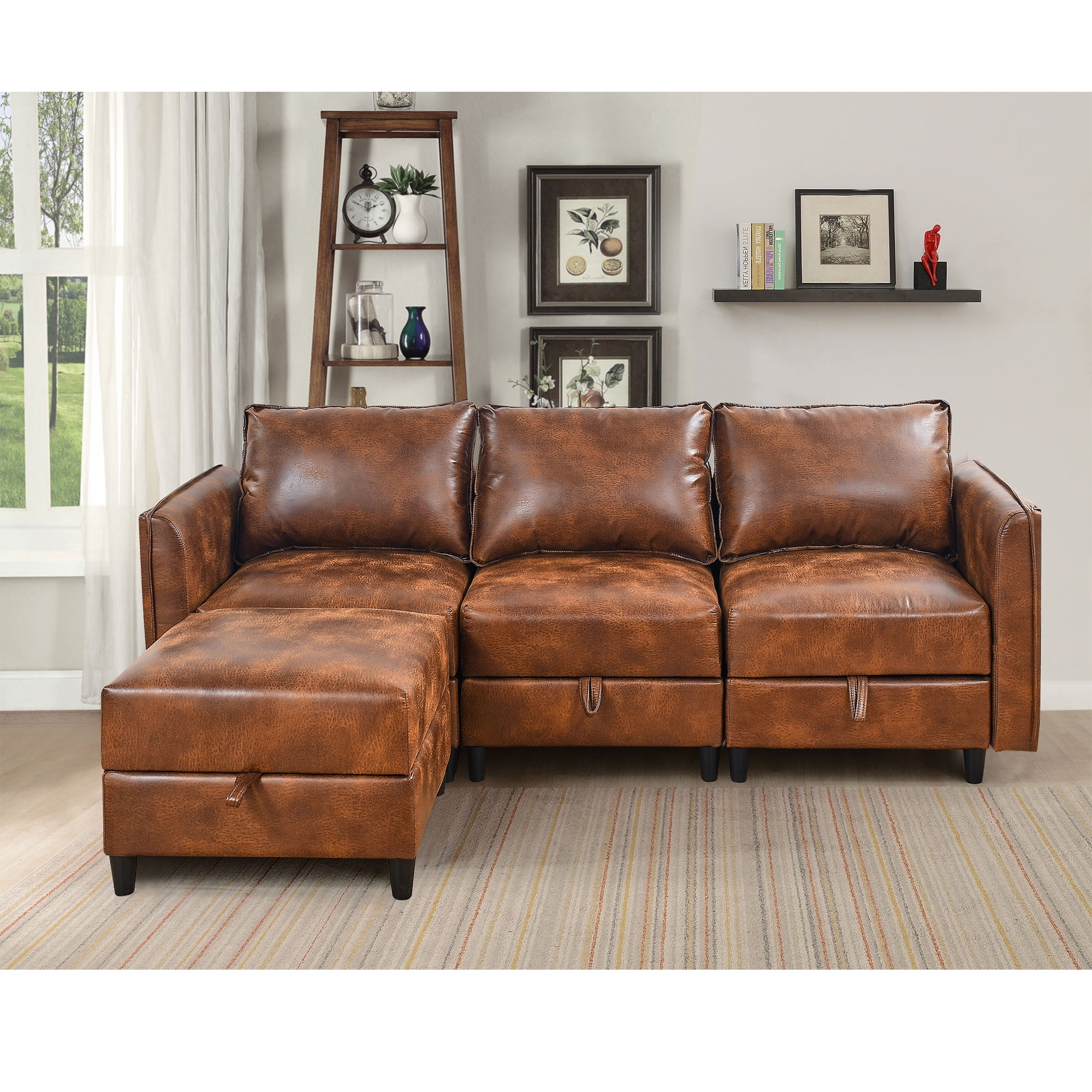 Modern Modular Sectional Puzzle Sofa | Baci Living Room