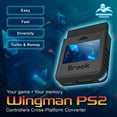 Brook Wingman PS2 Converter - Controller Adapter for PS3 / PS4 / PS5 ...