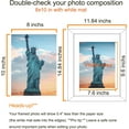 11x14 Frames, Display Pictures 8x10 With mat or 11x14 Prints Without ...