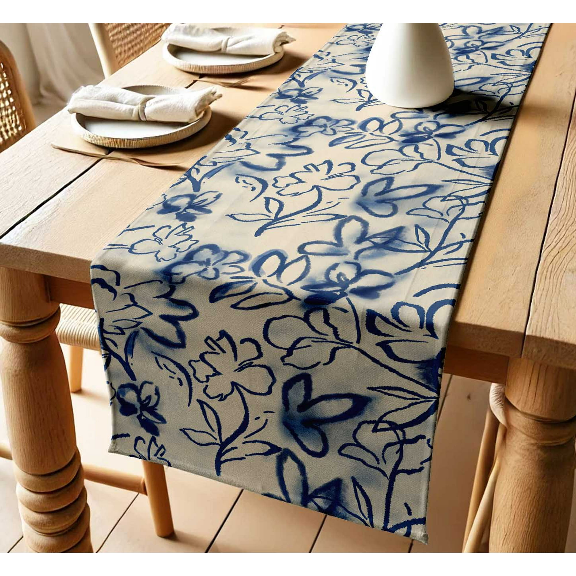 Click here for Printed Cotton Table Runner For Dining Table Vargo... prices