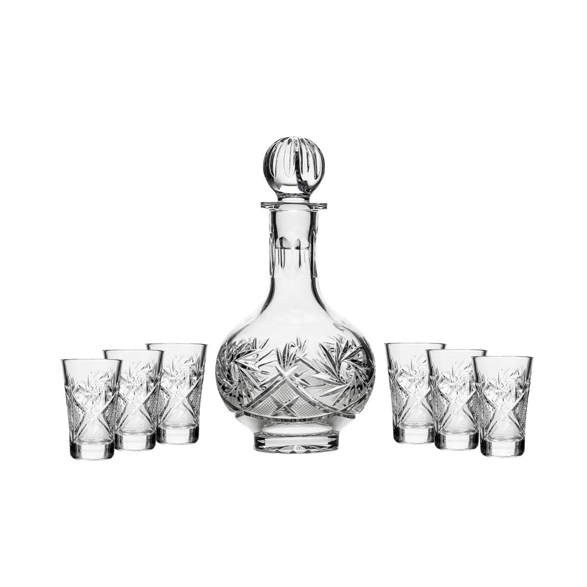 Vintage Whiskey Decanter Set