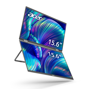 Acer 15.6" Portable Monitor, Full HD (1920x1080), 60Hz, Black, PM161Q ...