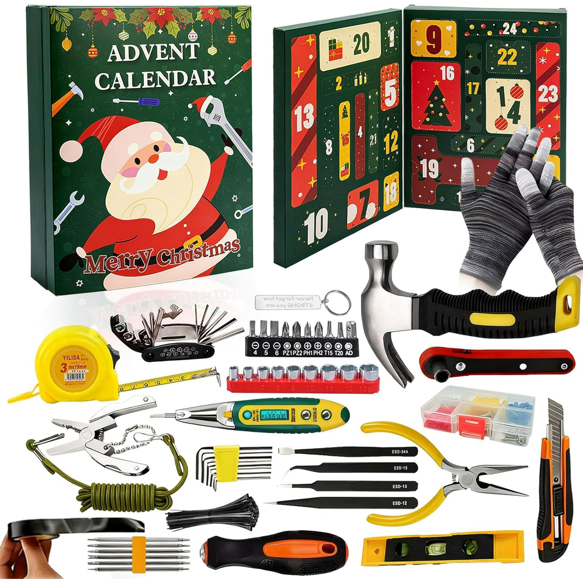 Click here for Hot Sales Advent Calendar Hand Tool Kit Christmas... prices