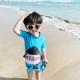 1-5T Toddler Baby Boys' Rash Guard Set - 2 Piece UPF 50+ Swim Trunks ...