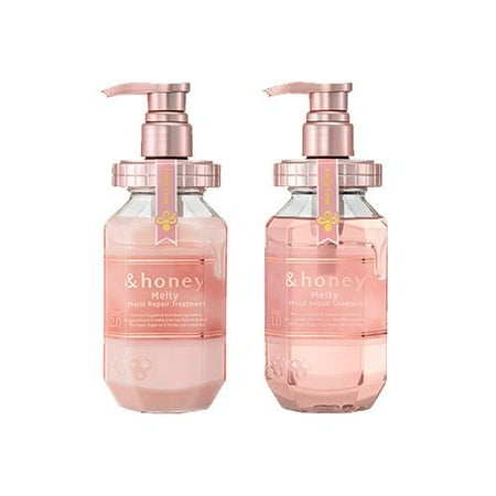 &HONEY MELTY Moist Repair Hair Shampoo 440ml / Treatment 445ml - 3 Type - Walmart.ca