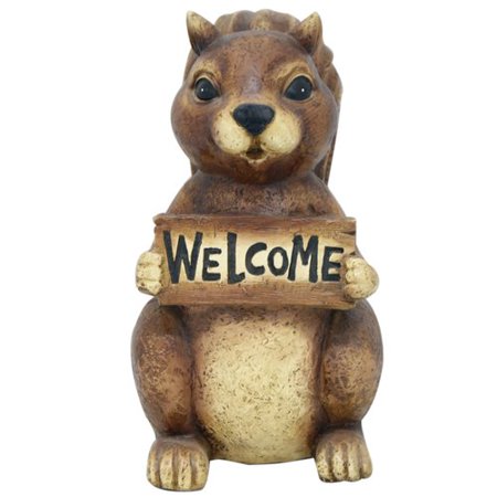 Welcome Squirrel Statue - Walmart.com