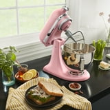 KitchenAid Deluxe 4.5 Quart Tilt-Head Stand Mixer, Dried Rose, 10 ...