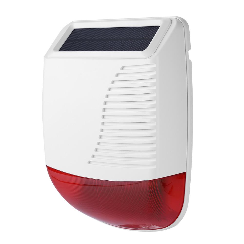 Mgaxyff Solar Powered Siren Alarm Siren Alarm 433MHz Wireless Outdoor mgaxyff-solar-powered-siren-alarm-siren-alarm-433mhz-wireless-outdoor