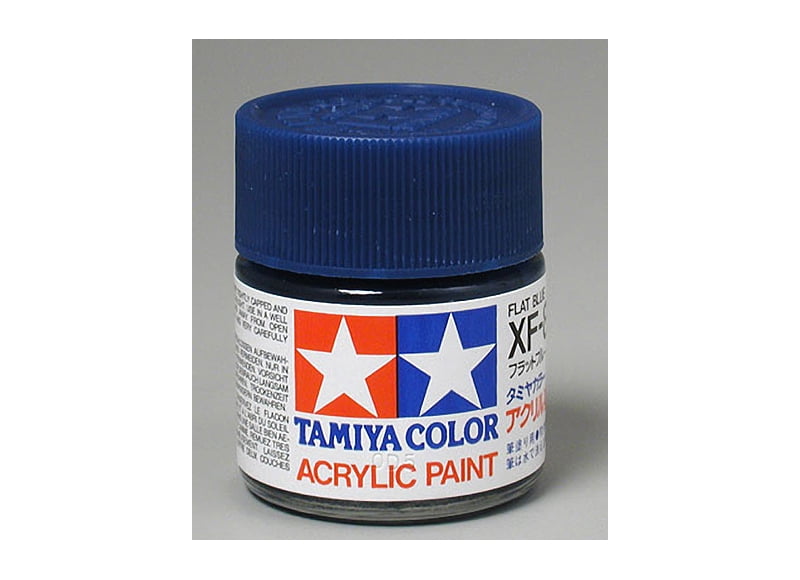Tamiya 81308 Acrylic XF8 Flat Blue 3/4 oz TAM81308 - Walmart.com