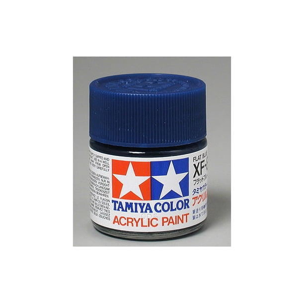 Tamiya 81308 Acrylic XF8 Flat Blue 3/4 oz TAM81308 - Walmart.com