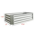 Raised Garden Beds Outdoor, Rectangle Raised Planter 4x2x1ft, Raised ...