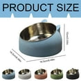 Barhoo 15° Raised Pet Feeder Bowl - Anti-Neck Strain Protective Dog and ...