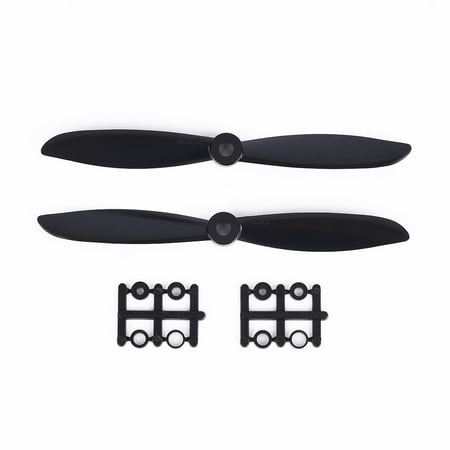 2 Pcs Prop 6045 6x4.5 Black Propeller Props CW CCW For Quadcopter ...