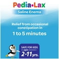 Fleet Pedia-Lax Pediatric Saline Laxative Enema - Ready to Use for Kids ...