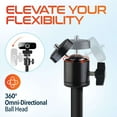 Delton T301 Webcam Stand, Camera Stand for Desk, Adjustable Height ...