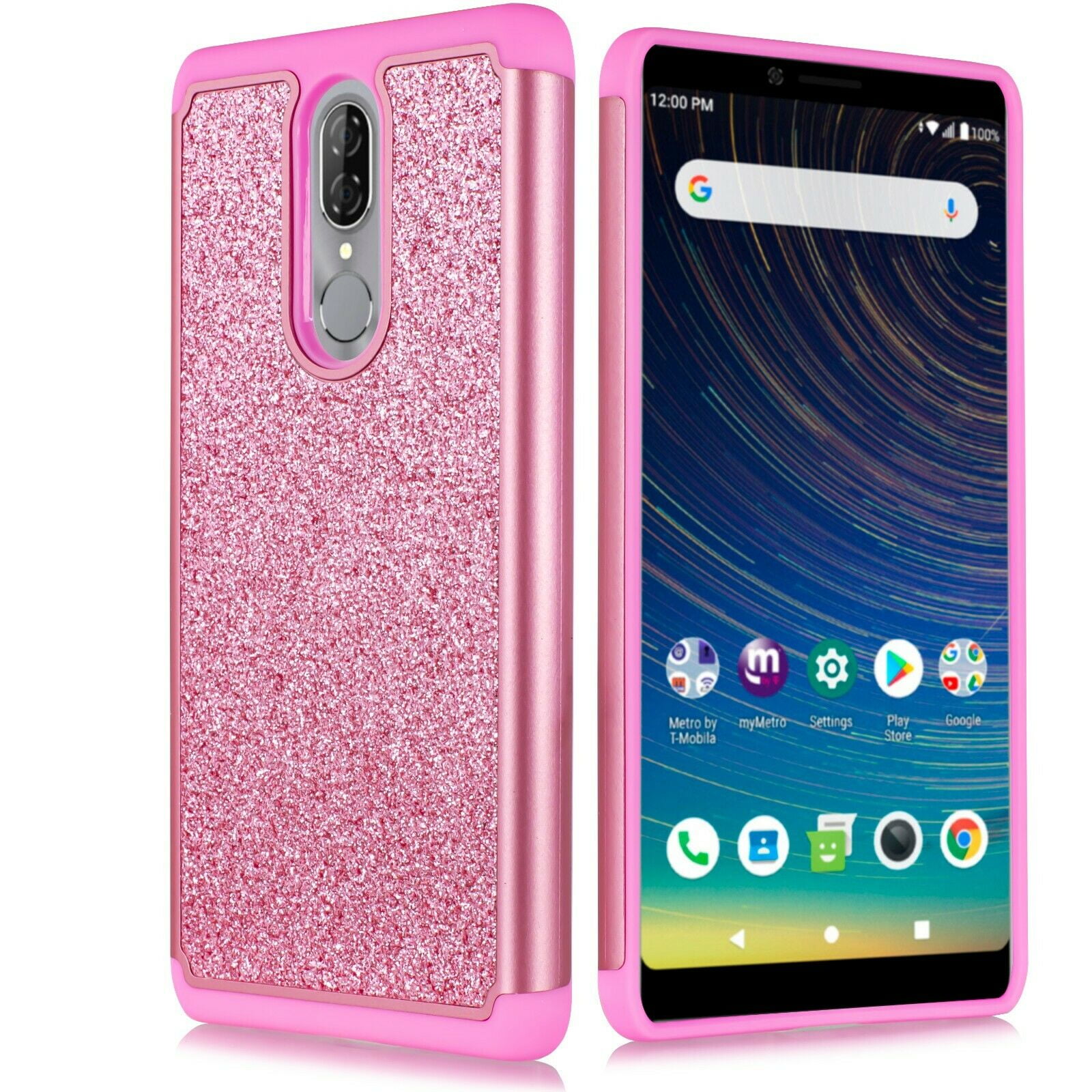 for Coolpad Legacy/ Coolpad Alchemy Case Phone Case Glitter Shock proof ...