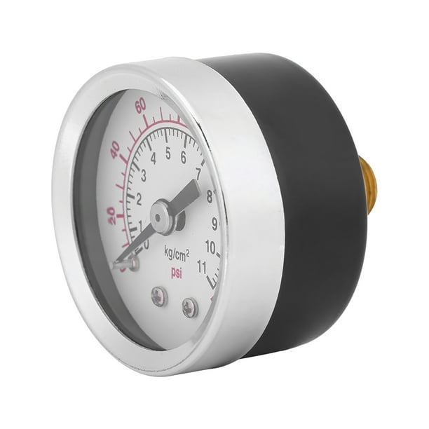 Hydraulic Pressure Gauge,0‑160PSI 1/8NPT Pressure Gauge Manometer NPT ...