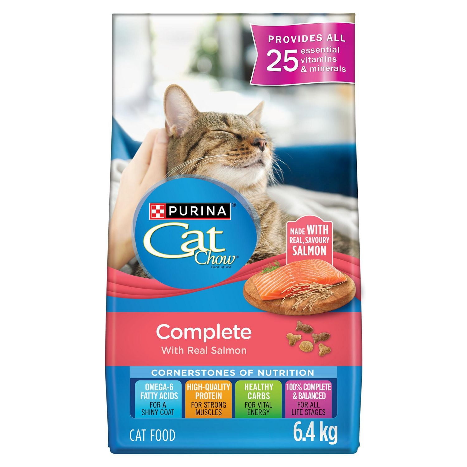 Click here for Cat Chow Complete With Real Salmon  Dry Cat Food 6... prices