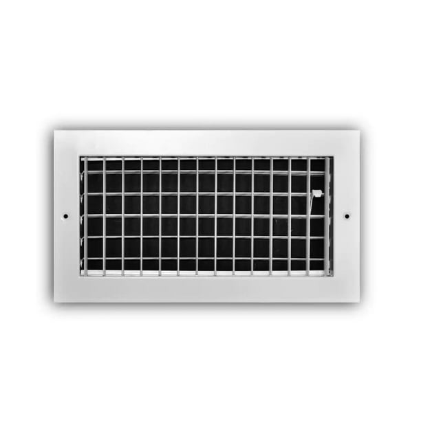 Everbilt 12 in. x 6 in. 1-Way Aluminum Adjustable Wall/Ceiling Register ...