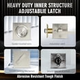 Exterior Door Lock Set with Deadbolt, Front Door Handle Set, Heavy Duty ...