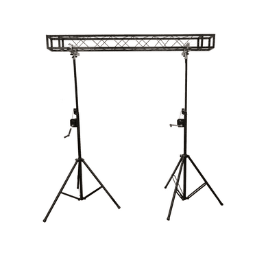 EQCOTWEA Crank Stand with Outriggers Stage Lighting Truss System with 4 ...