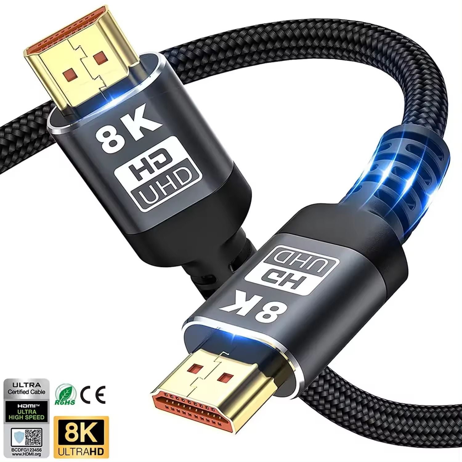 Click here for Oem 8k/4k Hdmi 2.1 Male To Male Cable 1 Meter By F... prices