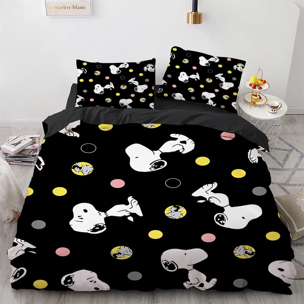Click here for Yingd Snoopy Printed 3-Piece Set 1 Fit Bed Cloth U... prices