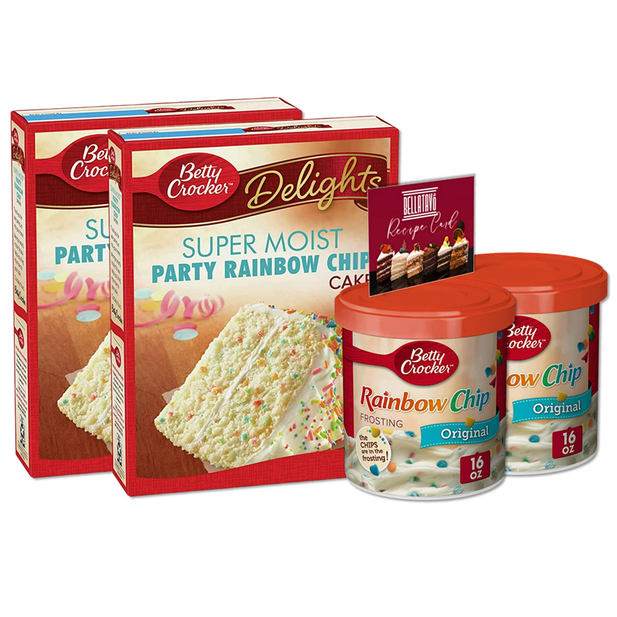 Party Rainbow Chip Cake