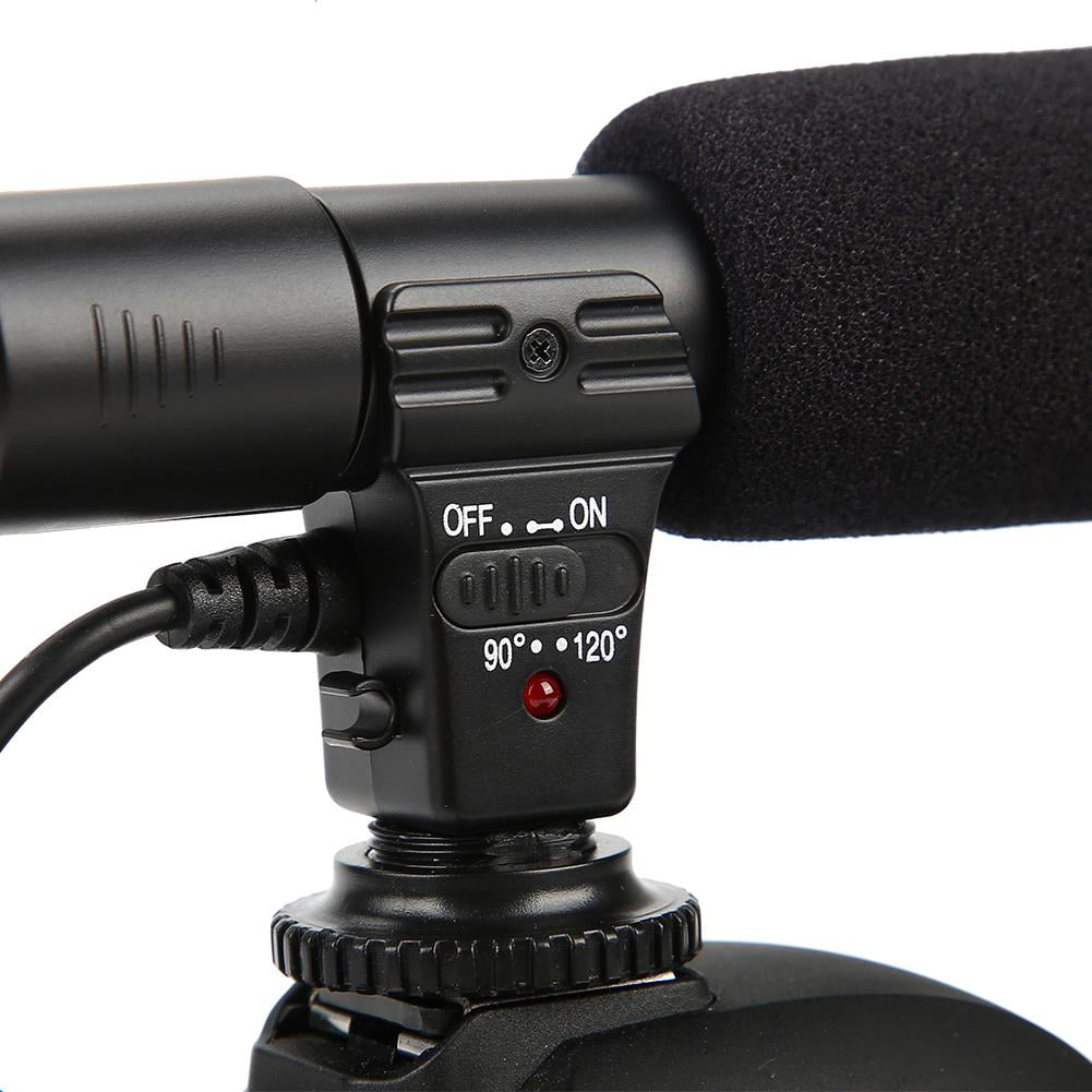 Cergrey Microphone, Camera Microphone, Lightweight Portable Condenser ...