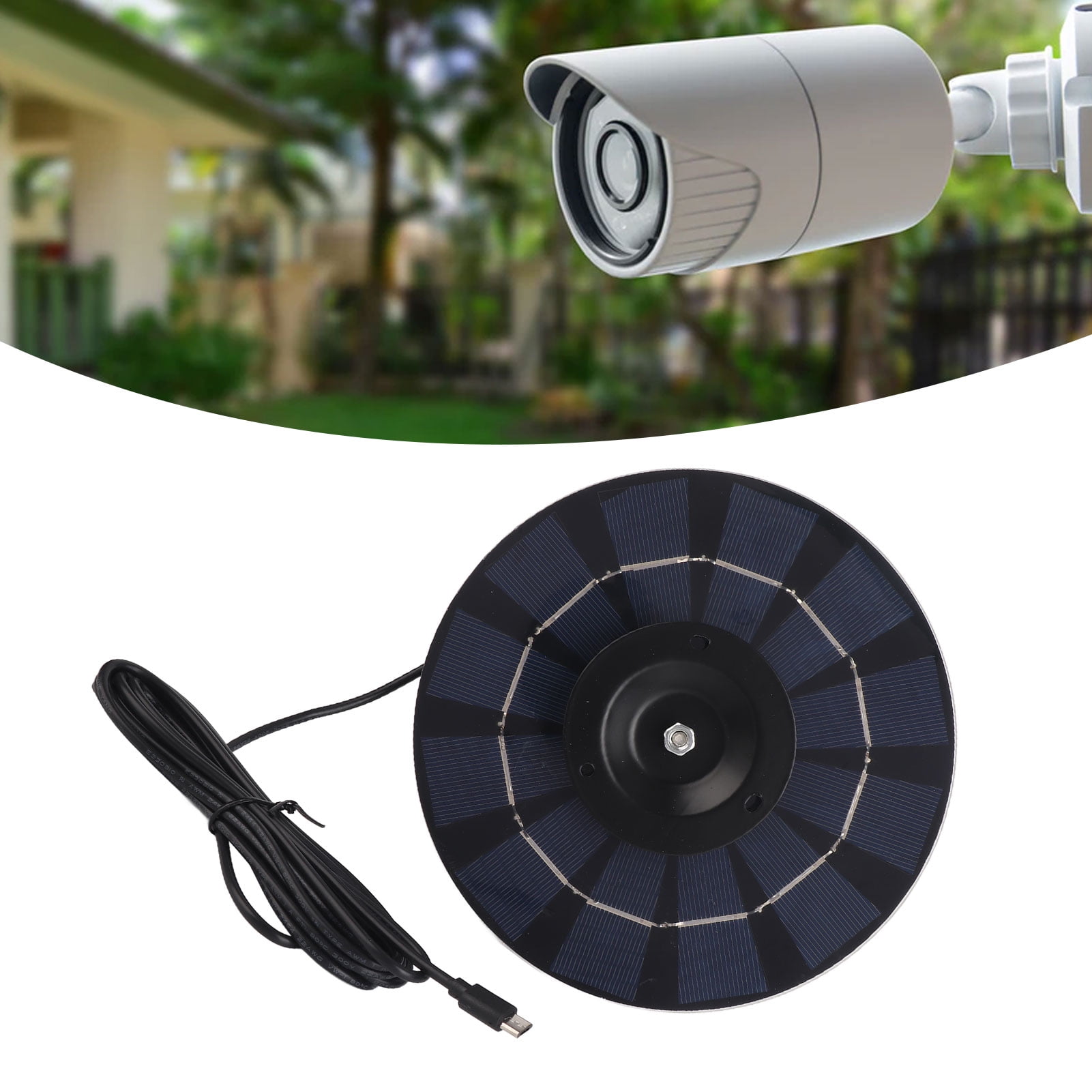 Panel de células solares, Panel solar 5W Batería W Panel solar Panel de ...