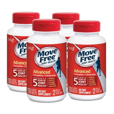 Move Free Advanced Joint Health Supplement - Glucosamine & Chondroitin ...