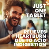 Equate Dual Action Acid Reducer Complete Tablets, Berry,50 Count ...