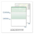 "Standard Security Check, 11 Features, 8.5 X 11, Green Marble Top, 500 ...