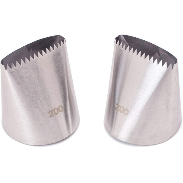 Lacupella Icing Piping Frosting Tips, Large, For Cake Buttercream ...