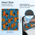 Small Mouse Pad Desk Pad, Office Mouse Mat Non-Slip Rubber Base ...