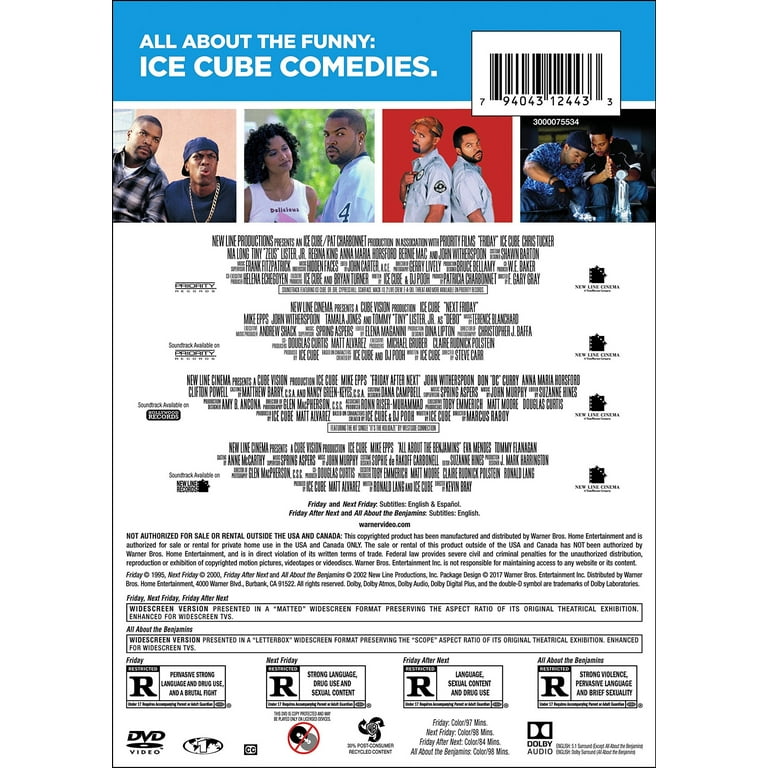 Friday Trilogy Dvd Cover