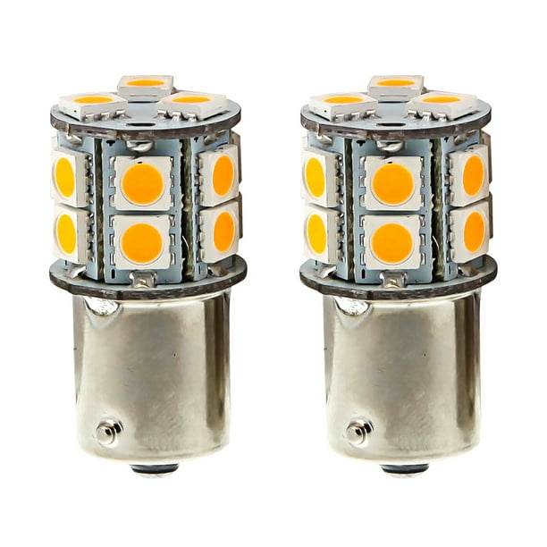 Pilot IL-1156A-15 Replacement Amber LED Bulbs - 2 Pieces - Walmart.com